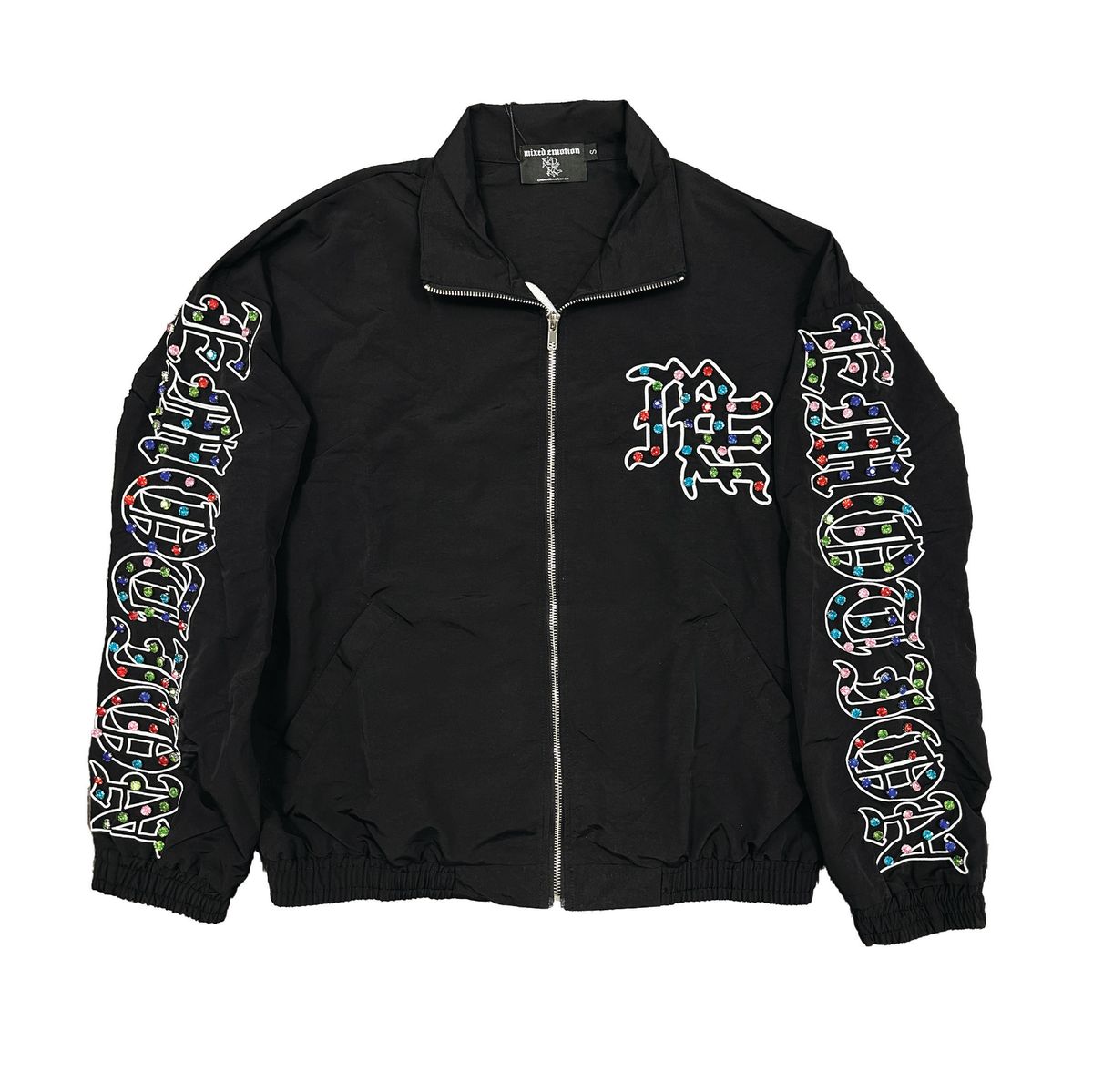 MIXED EMOTION NYLON JACKET – PREMIUM STITCHES